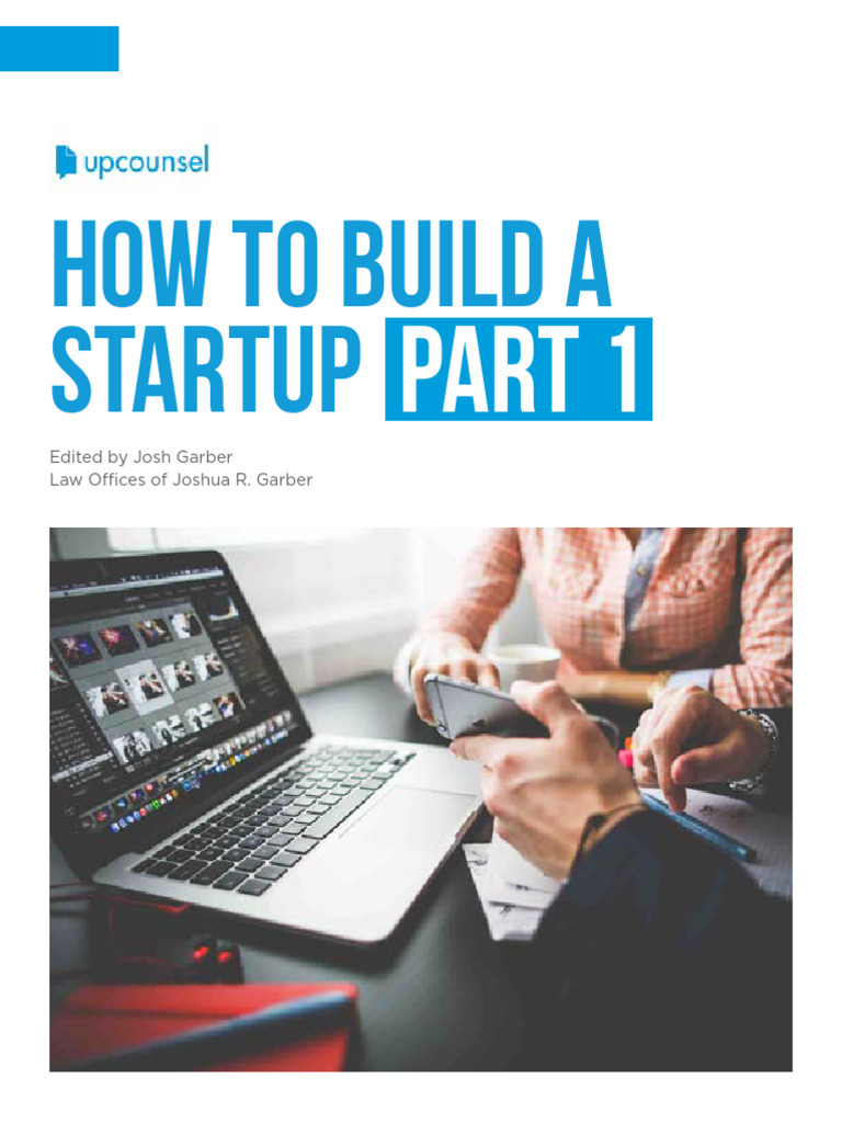 Startup Basics: Legal and Financial Steps | PDF | Limited Liability ...