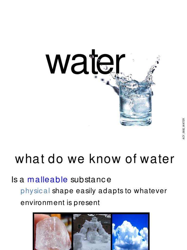 Water Masaru Emoto | PDF | Ice | Water