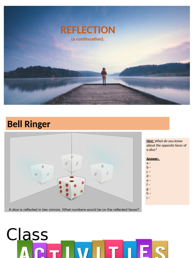Reflection - PPT 2 | PDF