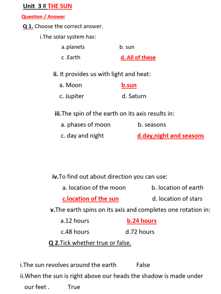 Understanding the Sun and Shadows | PDF | Shadow | Solar System
