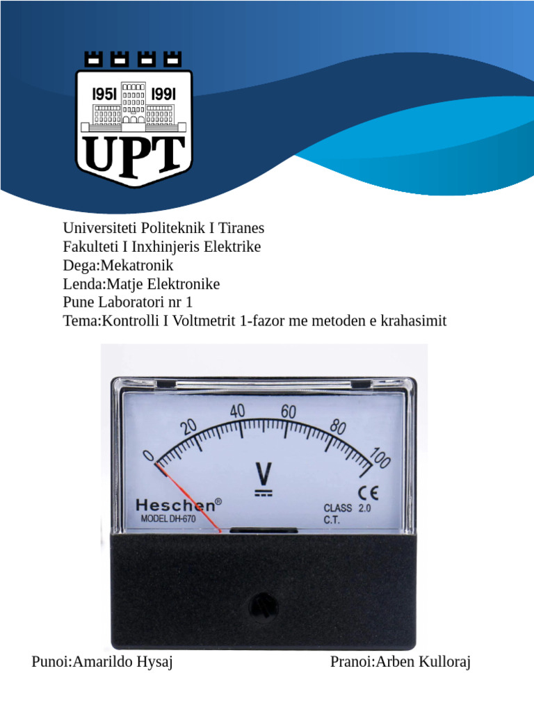 Universiteti Politeknik I Tiranes Copy | PDF