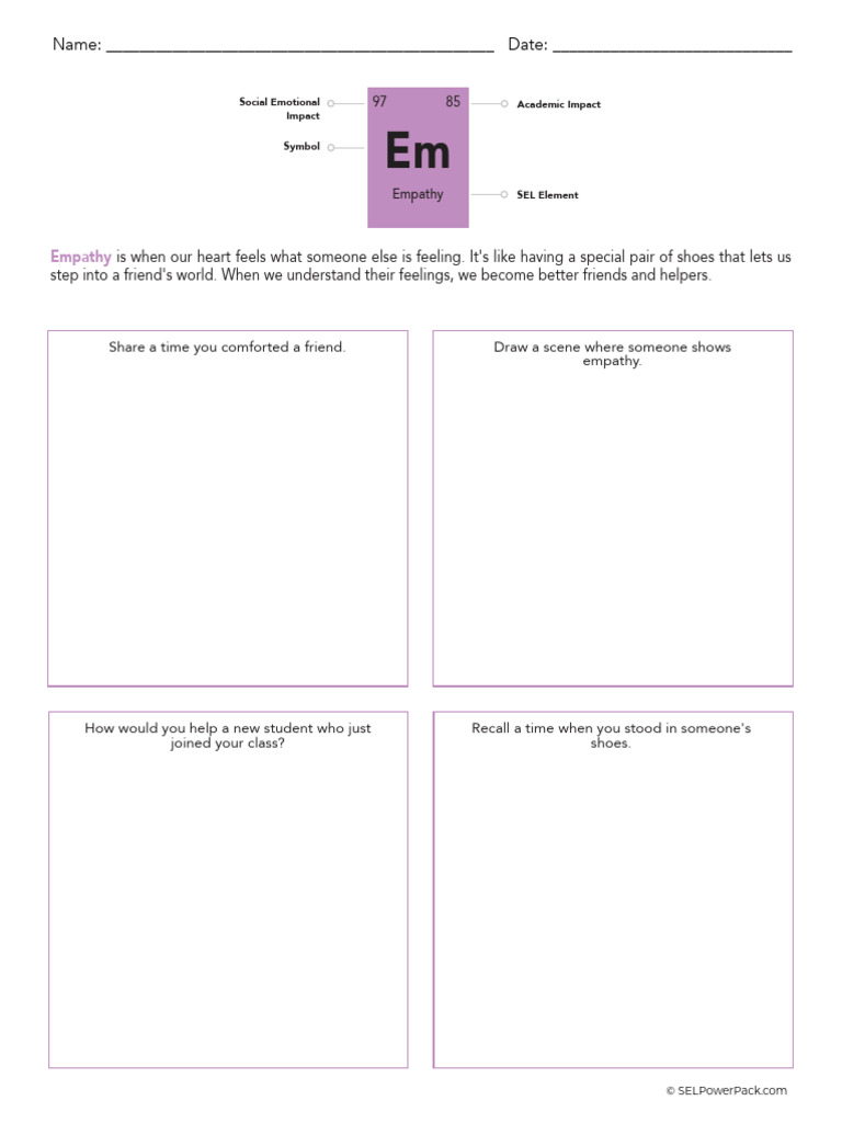 Empathy Activities for Kids | PDF