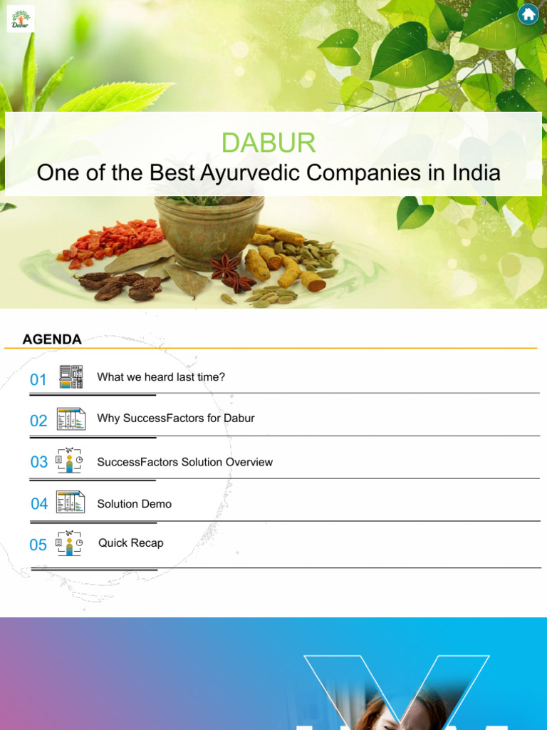 SAP SuccessFactors for Dabur HR Transformation | PDF | Turnover ...