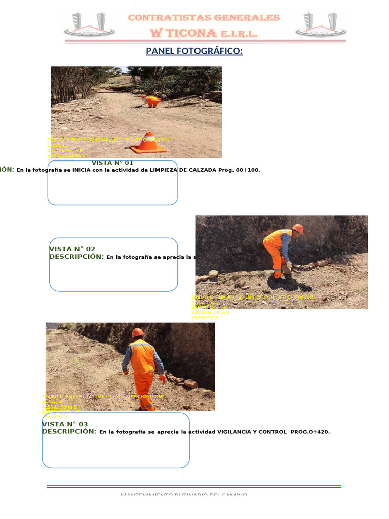 Panel Fotografico Agos | PDF