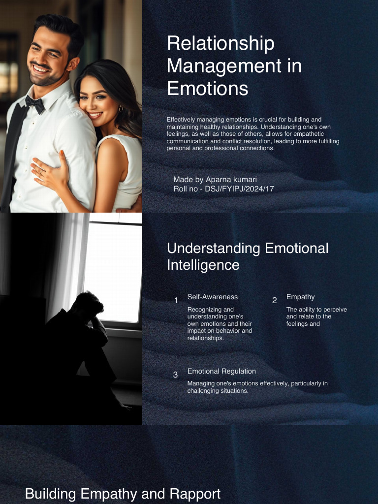 Relationship Management in Emotions | PDF | Empathy | Emotions