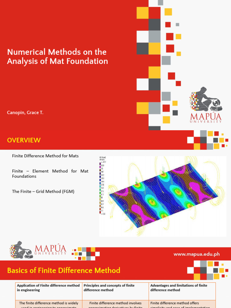 Finite Difference-Method-Grid Method.pptx | PDF | Finite Element Method ...