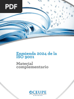 ISO 9001 2015 Amd 1 2024 (Es) | PDF | Organización internacional para la estandarización | Patentar
