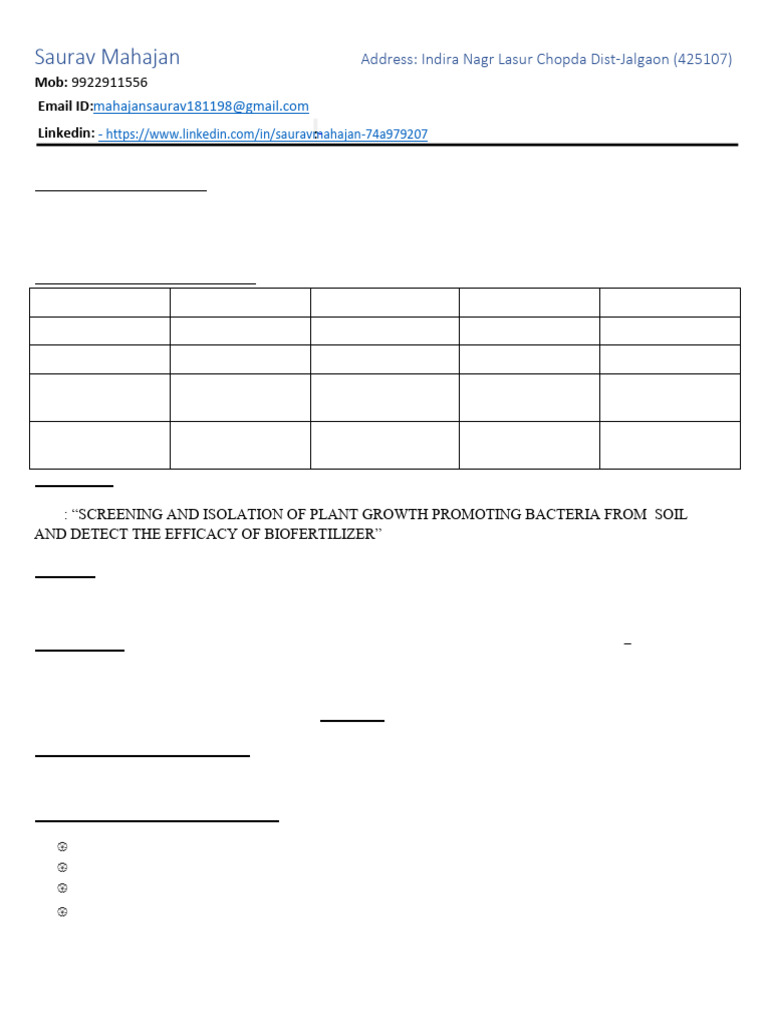 Saurav_Resume_Micro.exp09 | PDF