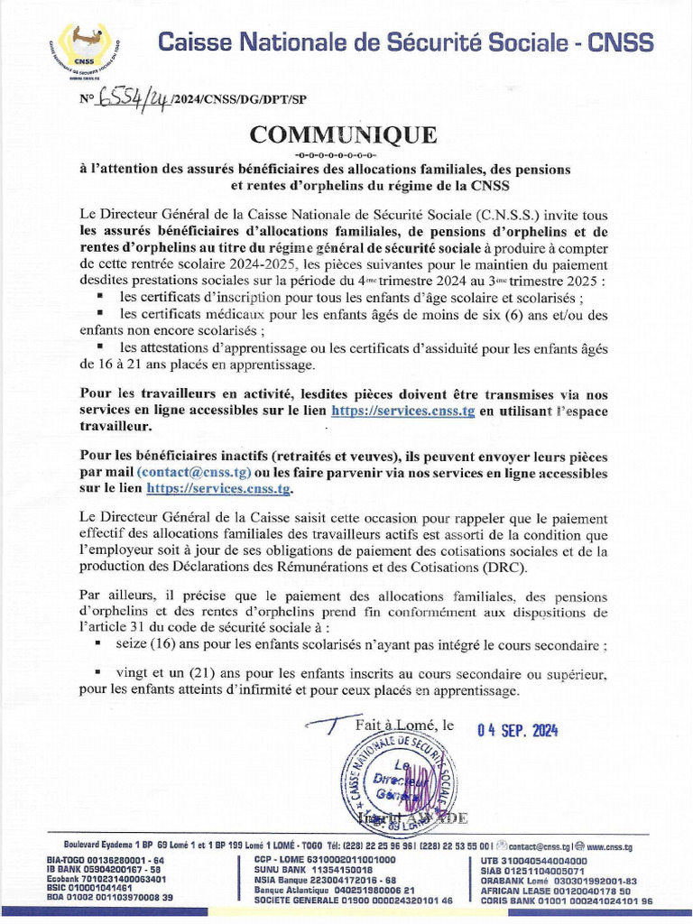 Communique PF | PDF