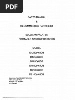 Sullair 3700 Series Compressor Specs | PDF | Horsepower | Electric Motor