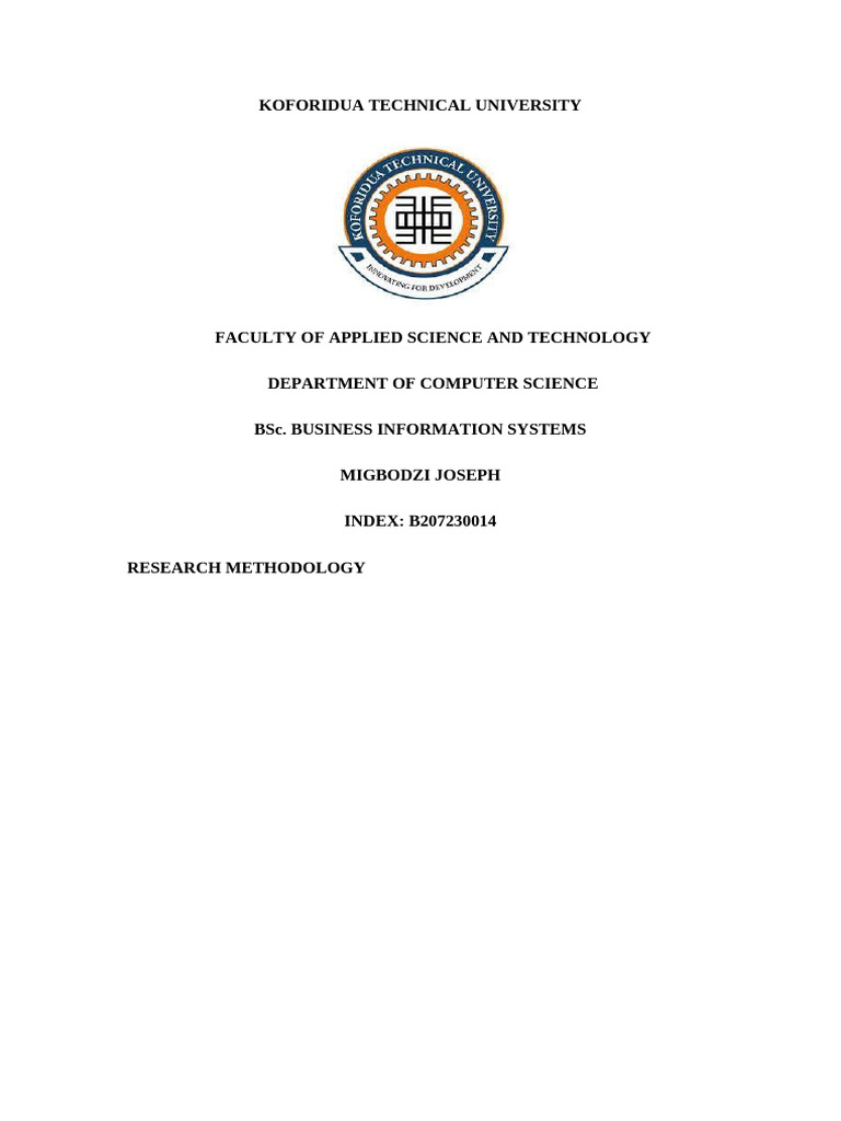 Research Method - Computer Science | PDF | Statistics | Sampling (Statistics)