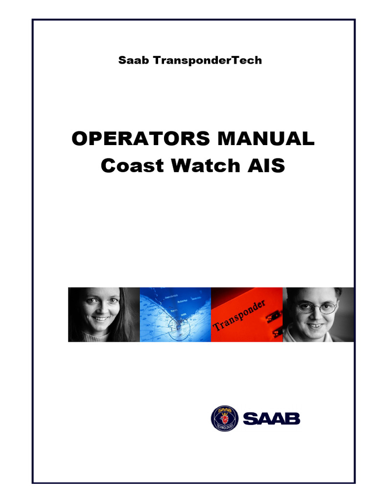 Manual AIS SAAB | PDF | Icon (Computing) | Graphical User Interfaces