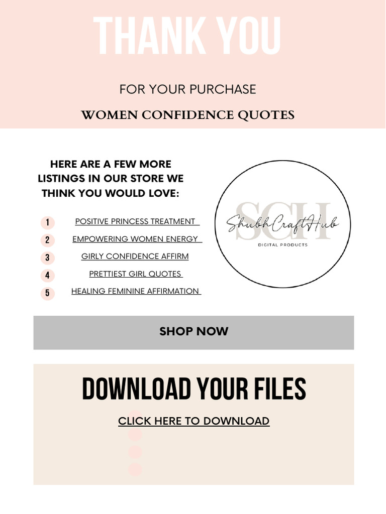 Positive Princess Empowerment Quotes | PDF