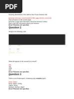 Java Script Essentials 1 Answers | PDF | Java Script | Software