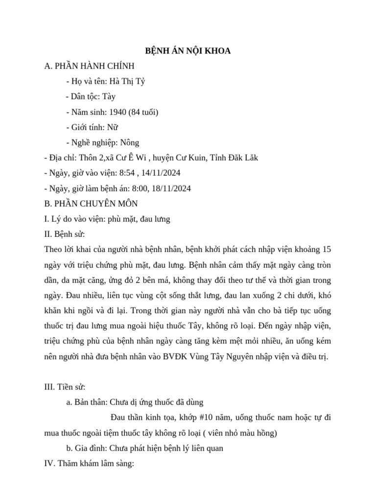 BBA HC Cushing | PDF