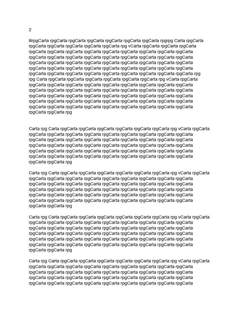 Carta rpg2.1 | PDF