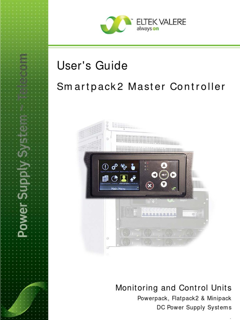 User's Guide: Smartpack2 Master Controller | PDF | Menu (Computing ...