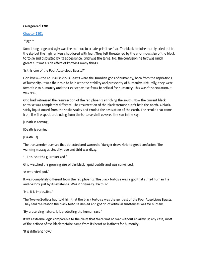 Overgeared 1201-1210_240903_094556 | PDF | Transcendence (Religion) | Swordsmanship