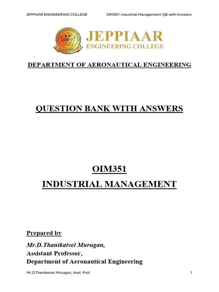 INDUSTRIAL MANAGEMENT QB REFERENCE 2 | PDF | Corporate Social ...