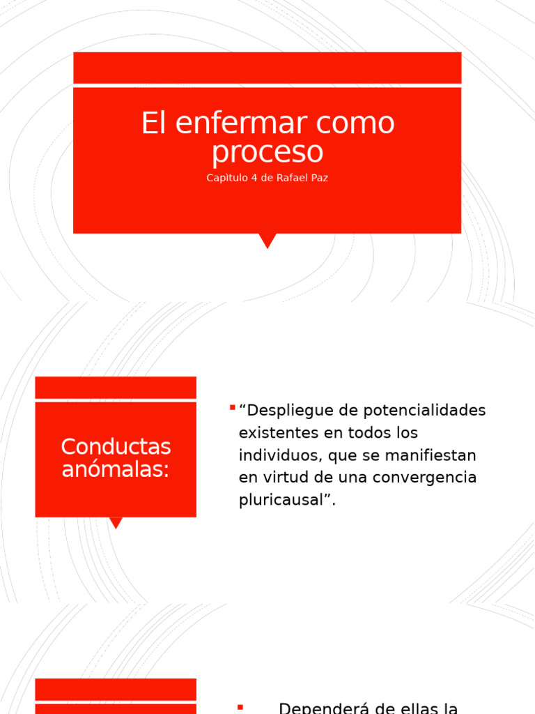 El Enfermar Como Proceso | PDF | Trauma psicólogico | Medicina CLINICA
