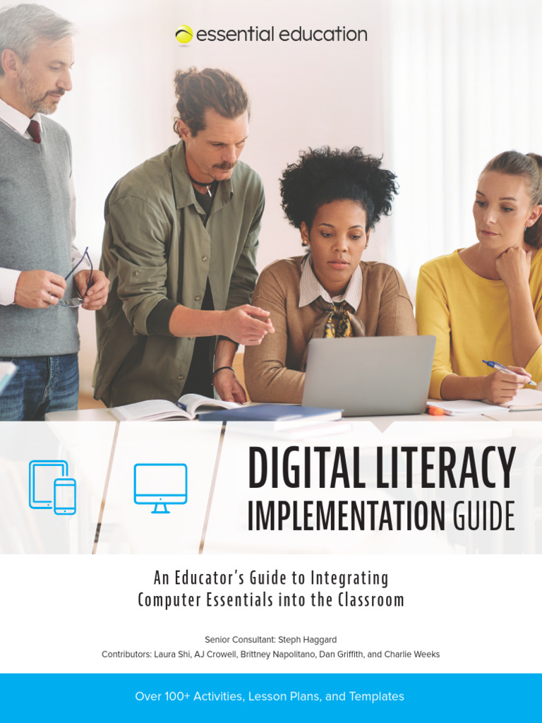 Digital Literacy Implementation Guide | PDF | Teachers | Literacy