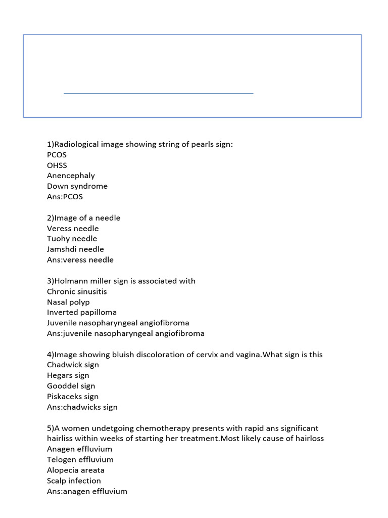 FMGE ALL 300 Questions JAN 2025 | PDF | Childbirth | Uterus