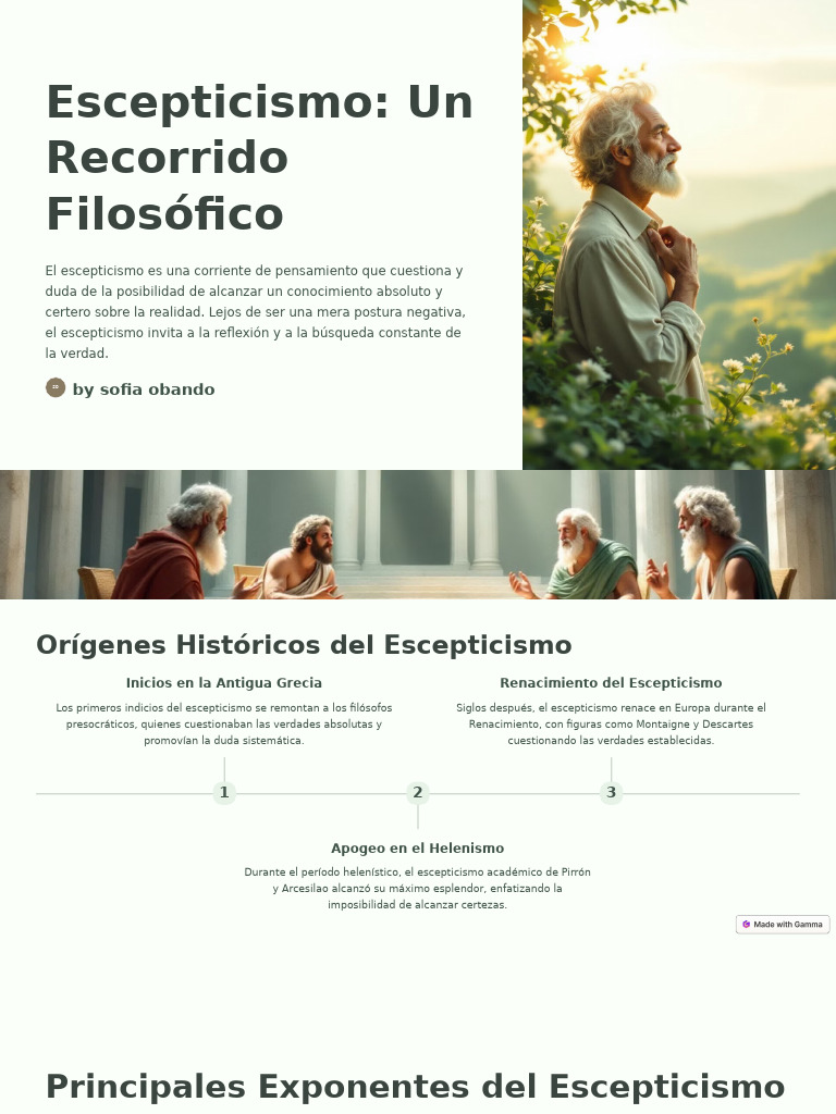 Escepticismo-Un-Recorrido-Filosofico | PDF | Escepticismo | Verdad