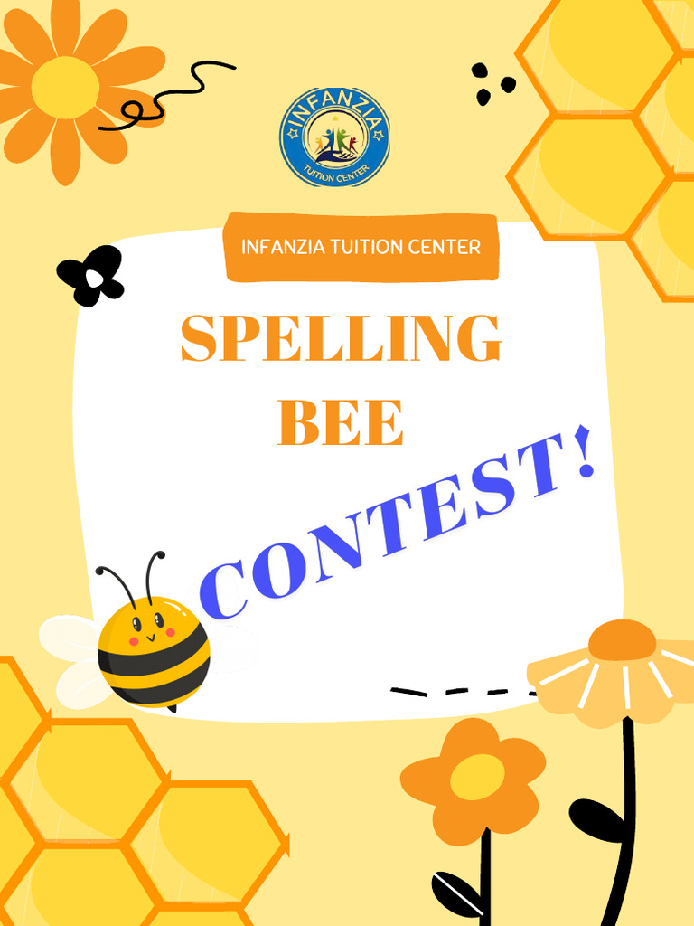 Spelling Bee Competition Guide | PDF