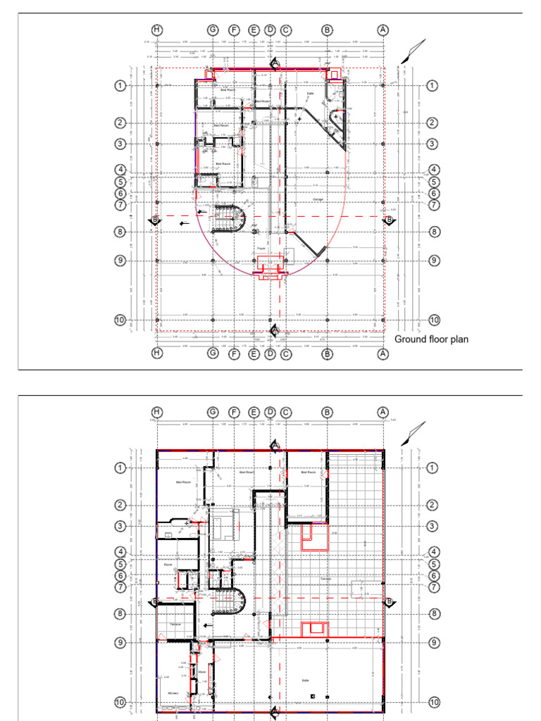 Detailed Architectural Floor Plans | PDF