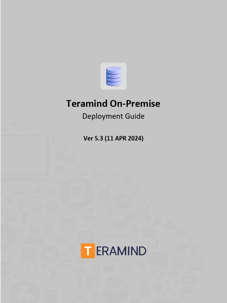Teramind On Premise Deployment Guide | PDF | Hyper V | Virtual Machine