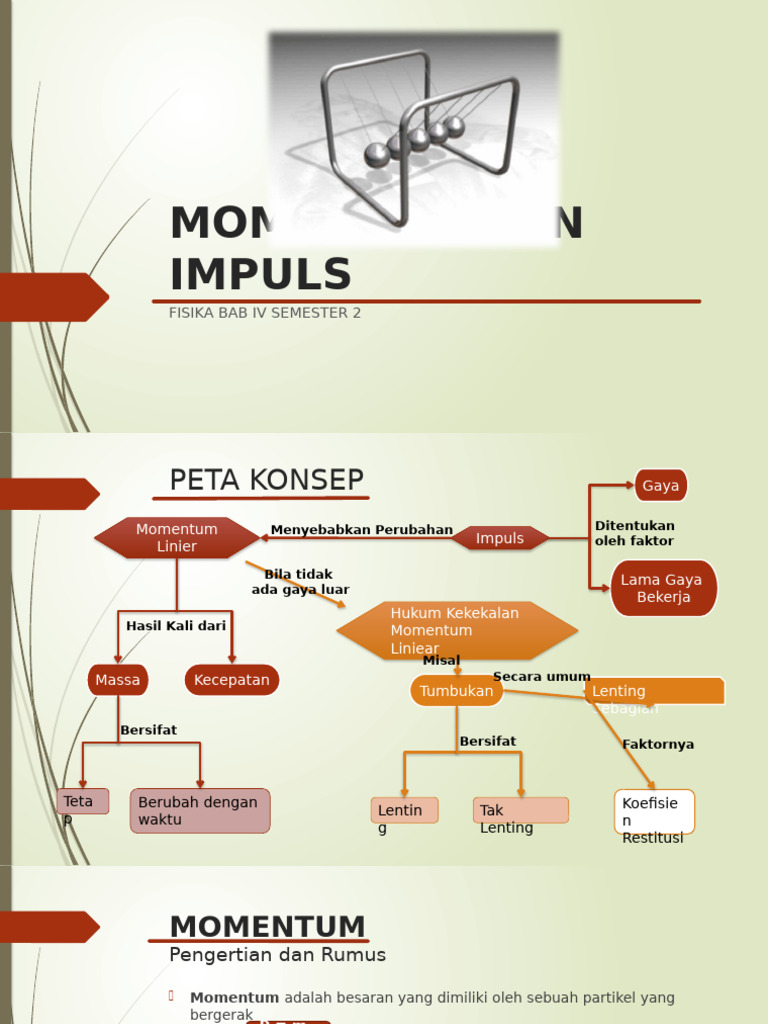 Materi Momentum dan implus | PDF