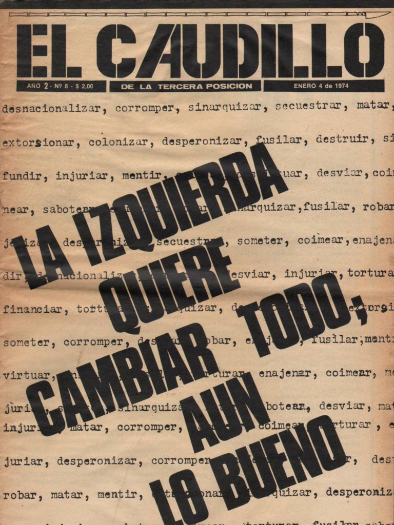 El Caudillo 08 | Nación | Verdad