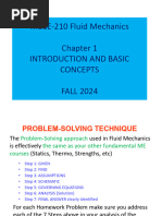 Fluid Dynamics Cheat Sheet | PDF | Fluid Dynamics | Reynolds Number