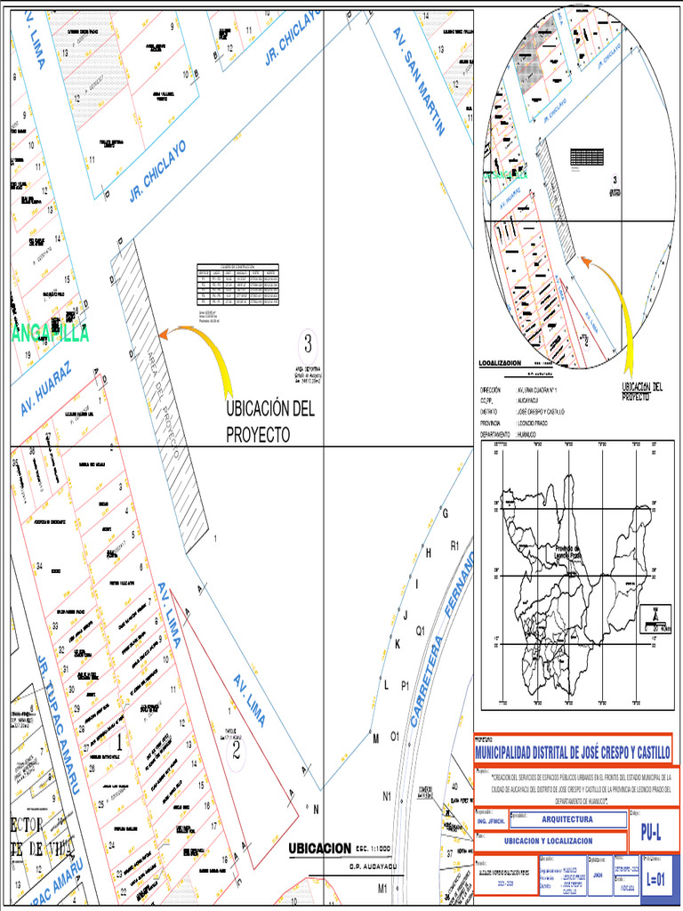 12.1.plano de Ubicacion - A3 | PDF