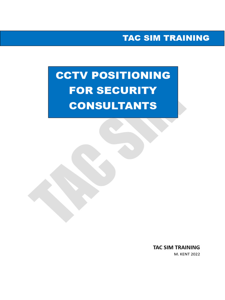 Effective CCTV Positioning Is Critical To Achi | PDF | Closed Circuit ...
