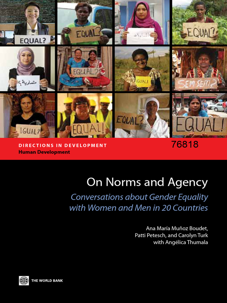 On Norms and Agency Conversations About Gender Equality With Women and ...