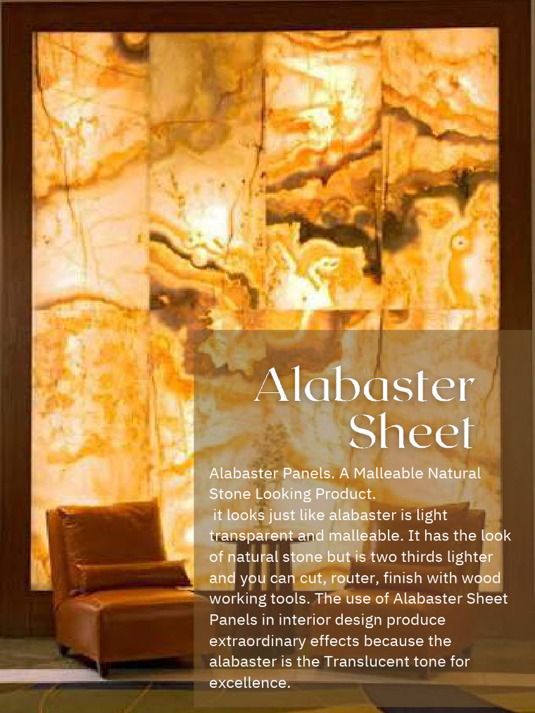 Decostic Alabaster Sheets | PDF