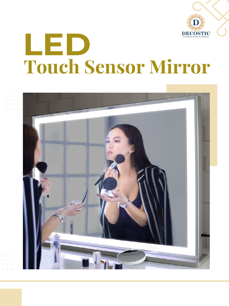 Decostic LED Touch Sensor Mirror | PDF