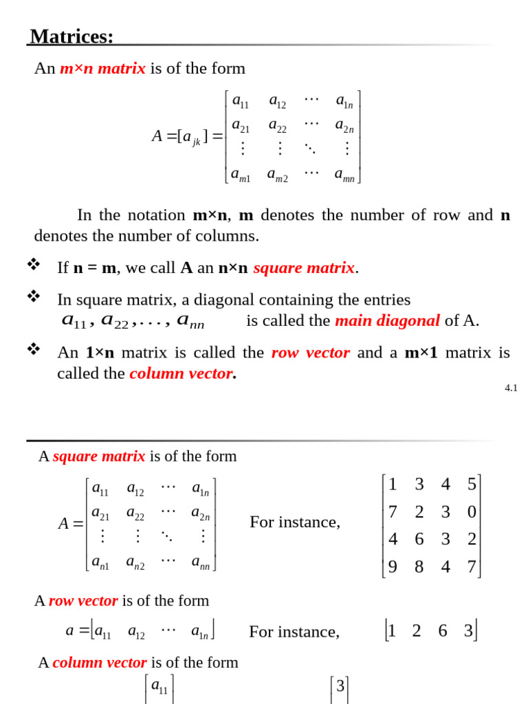 Introduction Matrices Systemofeq | PDF | Matrix (Mathematics) | Matrix Theory