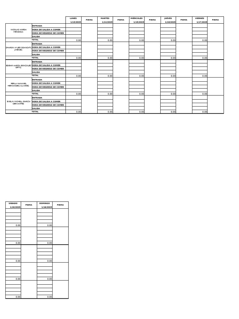 Reporte de Ingresos y Salidas Becarios | PDF