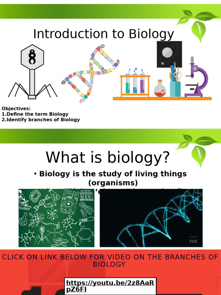 Introduction To Biology PowerPoint | PDF | Reproduction | Stimulus ...