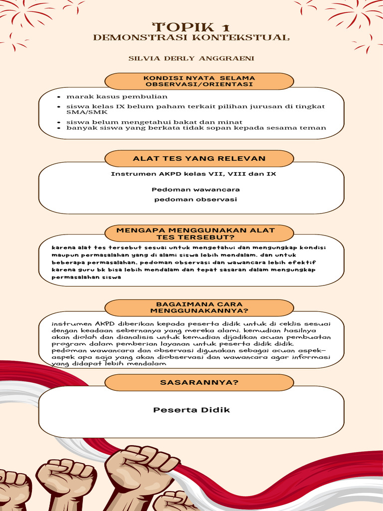 Topik 1 - Demonstrasi Kontekstual | PDF