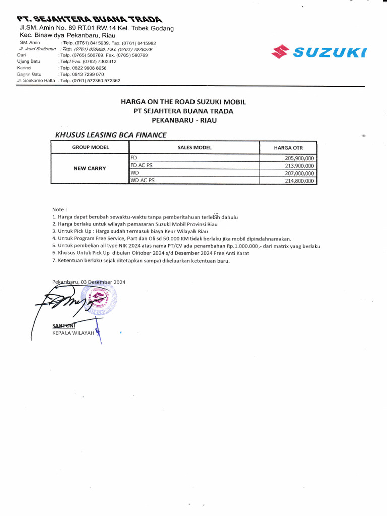 PL&MATRIX BCA DESEMBER 2024 | PDF
