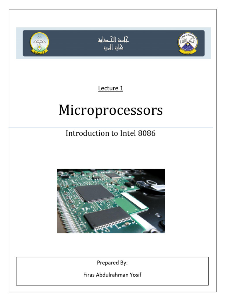 introduction-of-intel-8086 | PDF