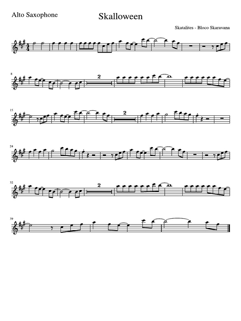 Alto Sax | PDF
