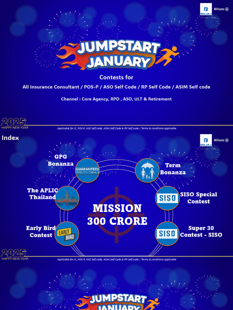 Jumpstart January Insurance Contest | PDF | Insurance | Payments