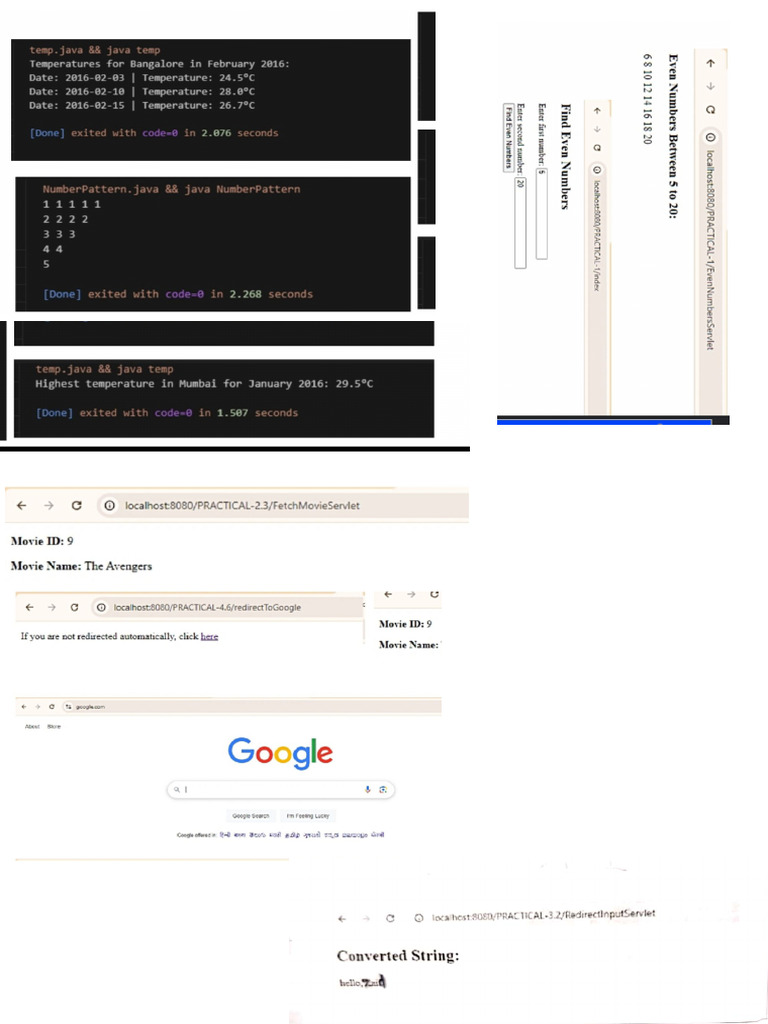 Java Half Outputs | PDF