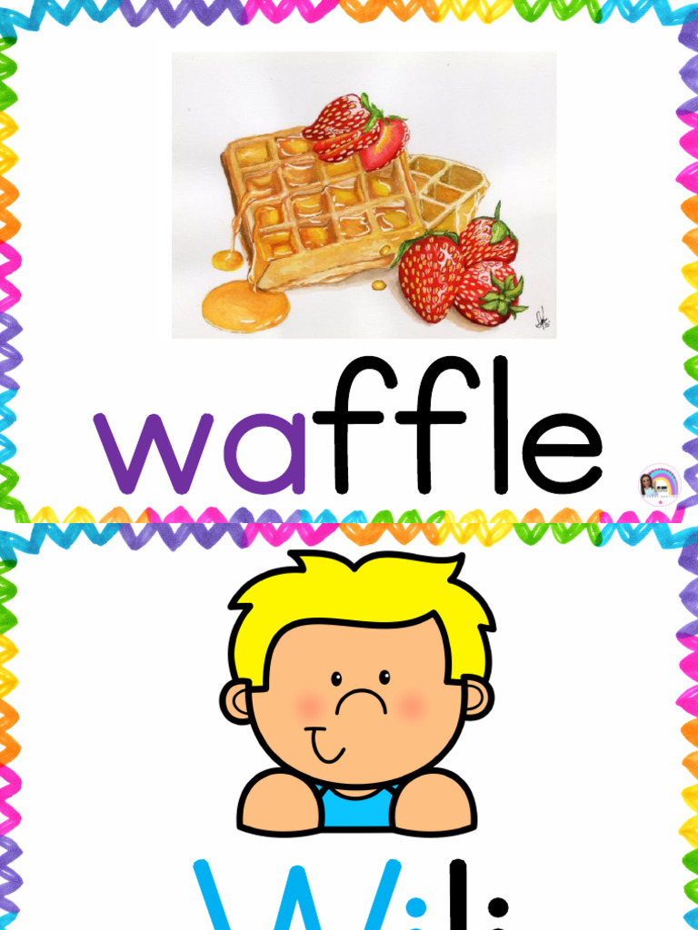 Láminas Wa We Wi Wo | PDF