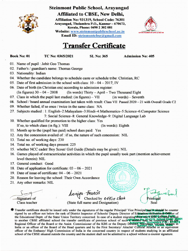 405 - Jobit Geo Thomas | PDF