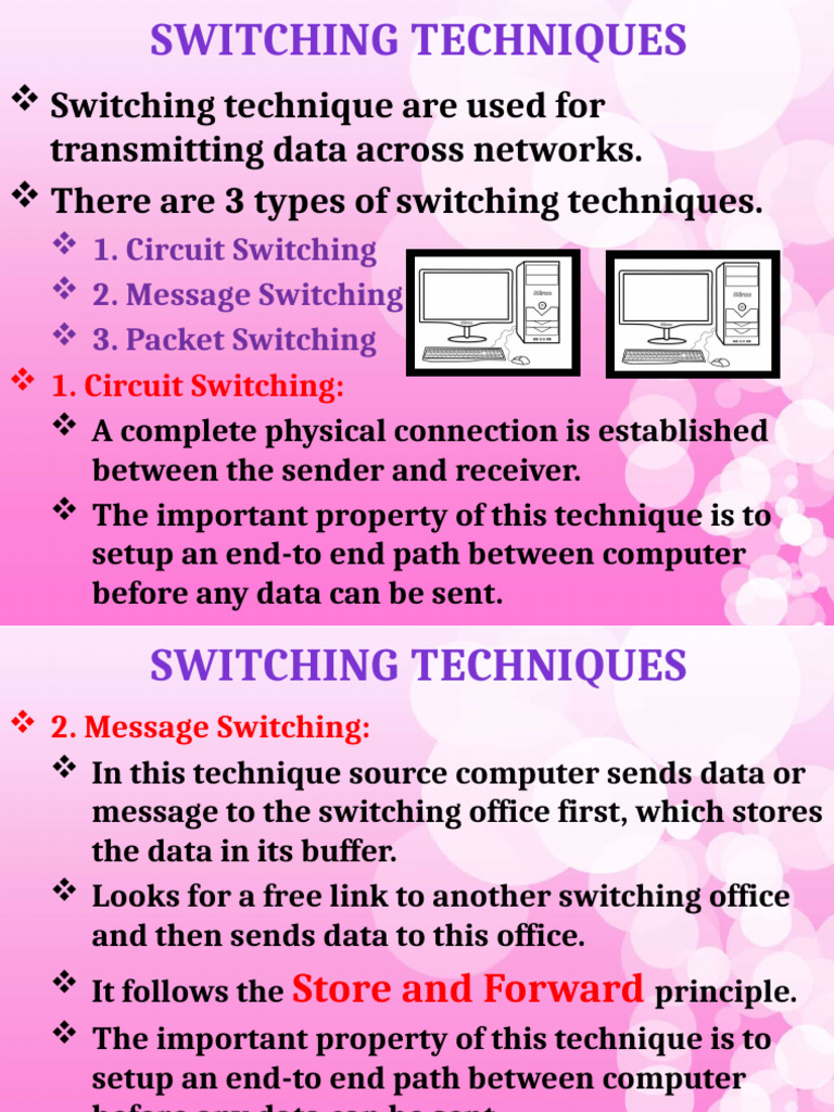 Switching Concept | PDF
